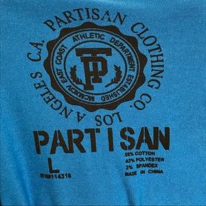 Partisan Clothing Co Los Angeles | Shirts | Partisan Clothing Co La ...